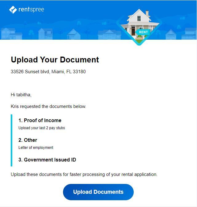 A Guide to Uploading Requested Documents as a Renter